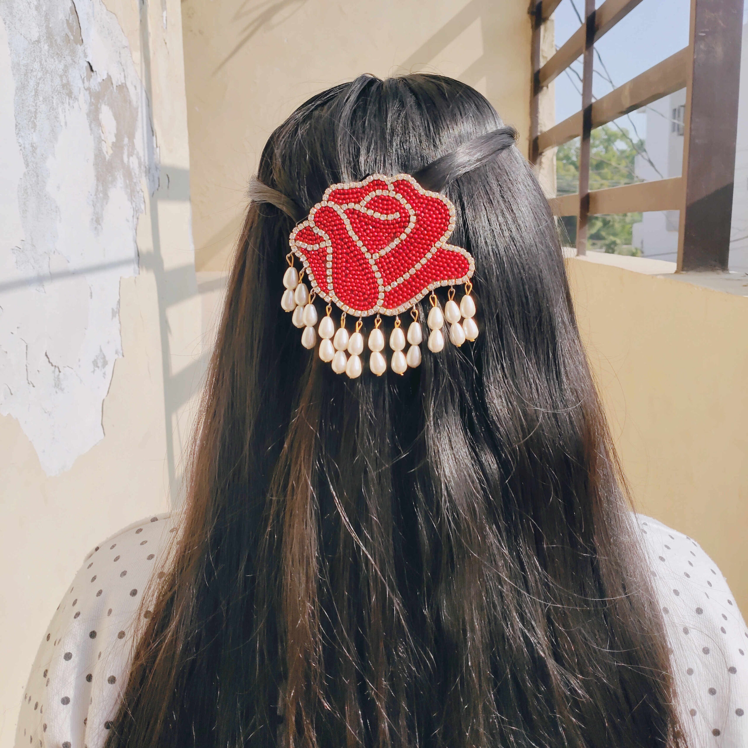 Rose Hair Pin – pinakitraditional